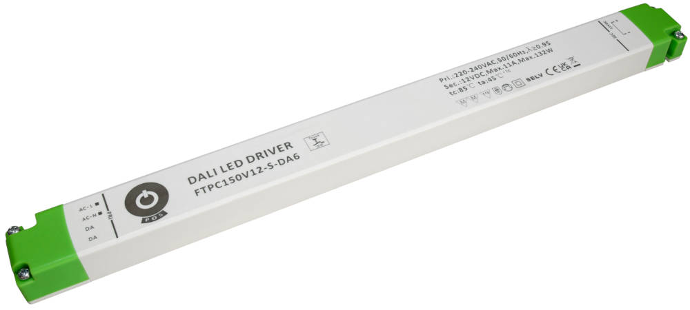 Zasilacz stałonapięciowy LED z interfejsem DALI-2 (DT6) 24V 6,25A 150W - Kingled.pl